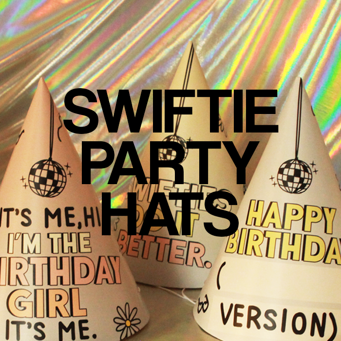 TAYLOR SWIFT PARTY HATS | SWIFTIE PARTY DECORATIONS 75+ TAYLOR SWIFT ...